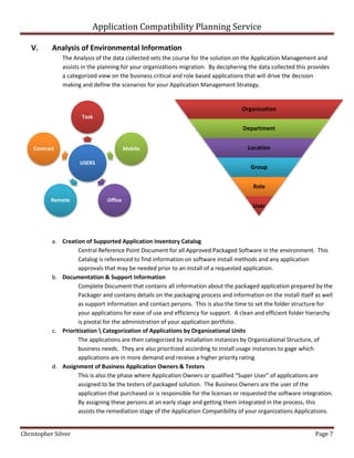 Application Compatibility Planning Service | PDF