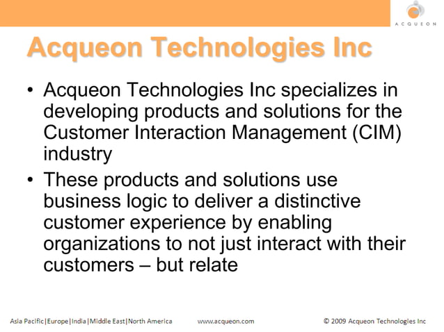 Acqueon's LCM - For Cisco Unified CCE Dialer - Presentation | PPTX ...