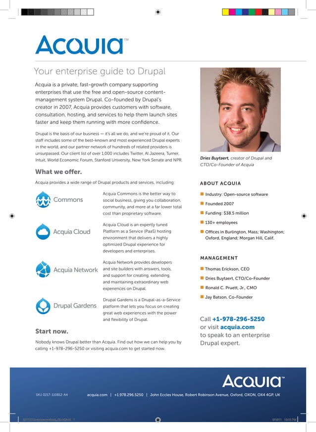 Acquia Company Information | PDF | Free Download