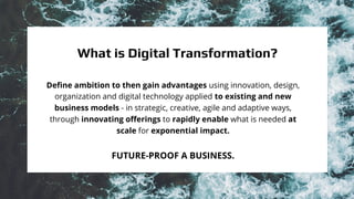 Why, When and How Do I Start a Digital Transformation? | PDF