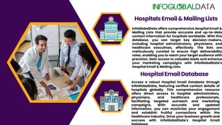 Benefits of Acquiring Our Hospital Mailing Lists | PPT