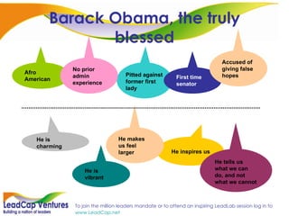 Acquire Charisma | PPT | Elections | Politics