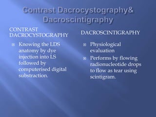 Acquired anomalies of lacrimal system | PPTX