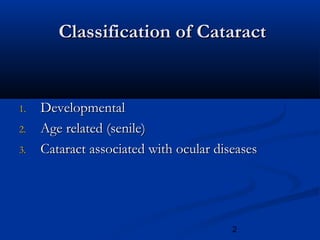 Acquired cataract | PPT