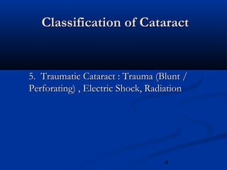 Acquired cataract | PPT