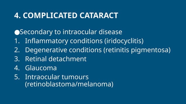 Acquired Cataract classification ,risk, mechanism and stages_mbbs.pptx