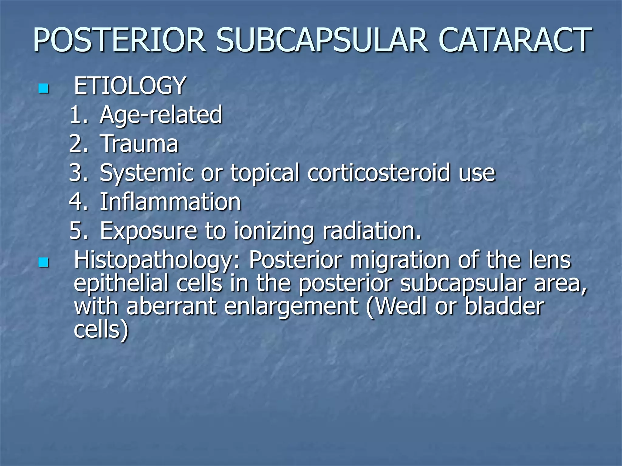 Acquired cataracts.ppt
