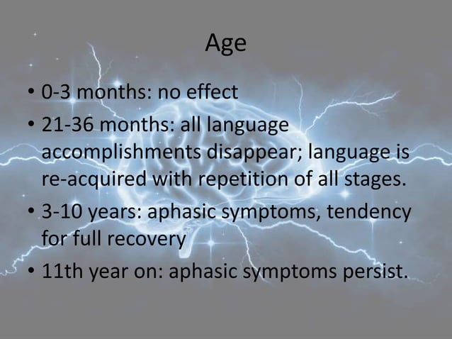 Acquired childhood aphasia | PPSX