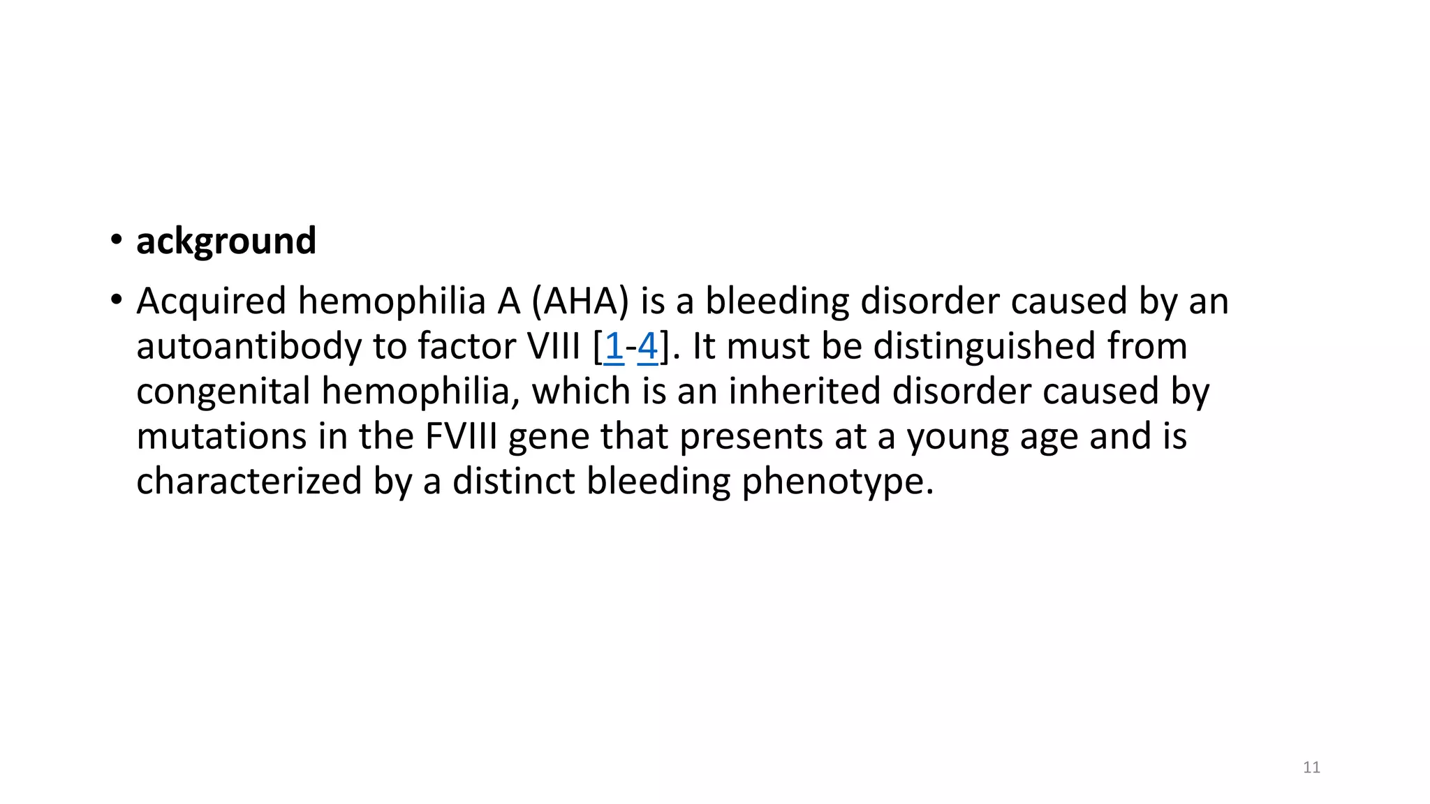 Acquired hemophilia A case presentation.pptx