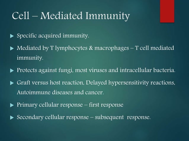 Acquired immunity | PPTX | Biological Sciences | Science