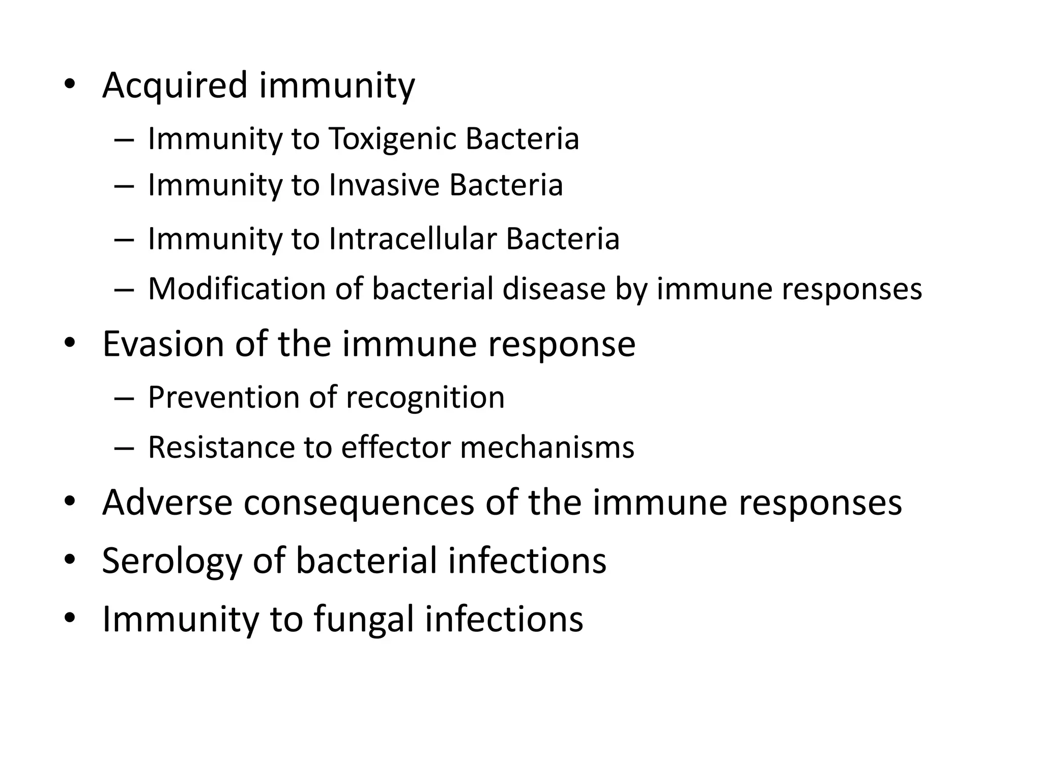 Immunity to bacteria and related organisms in animal | PPTX
