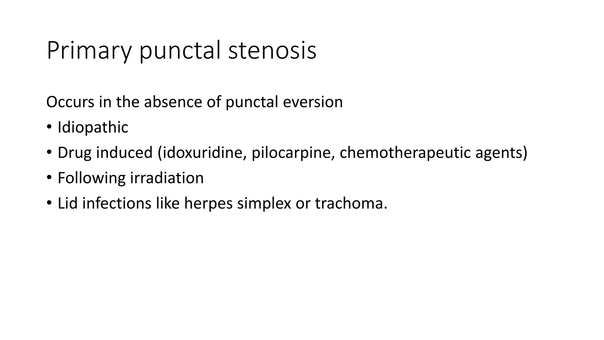 Acquired lacrimal disorders, DCR, DCT | PPTX