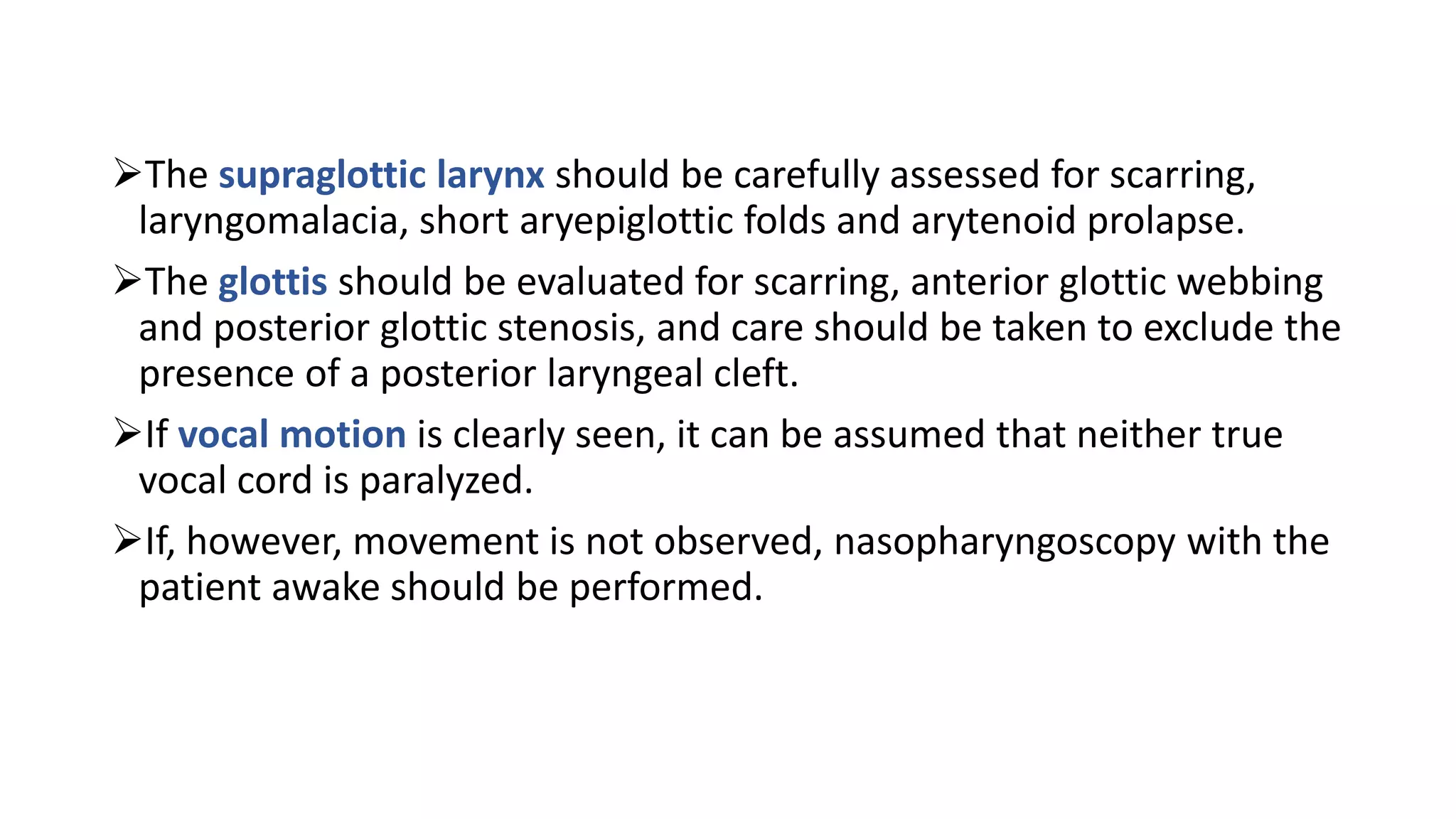 Acquired laryngotracheal stenosis | PPTX