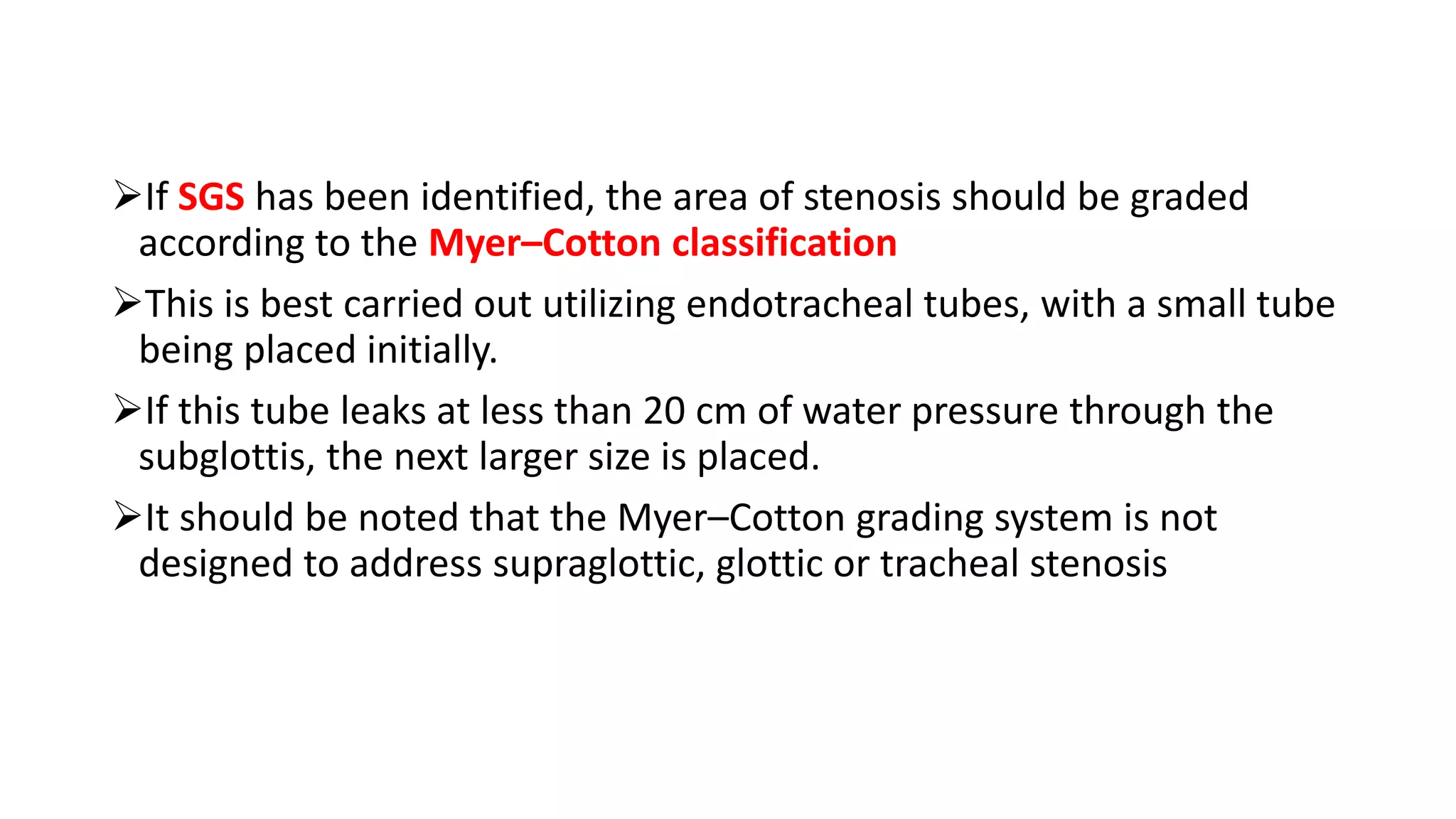 Acquired laryngotracheal stenosis | PPTX