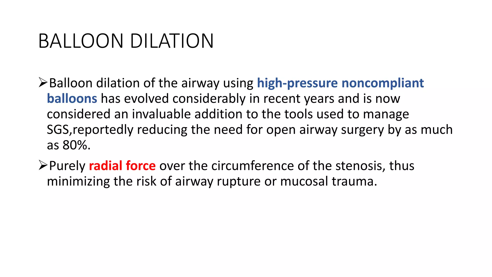 Acquired laryngotracheal stenosis | PPTX