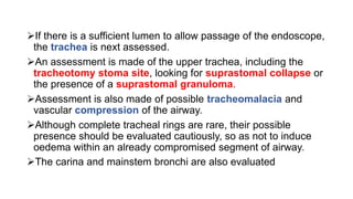 Acquired laryngotracheal stenosis | PPTX