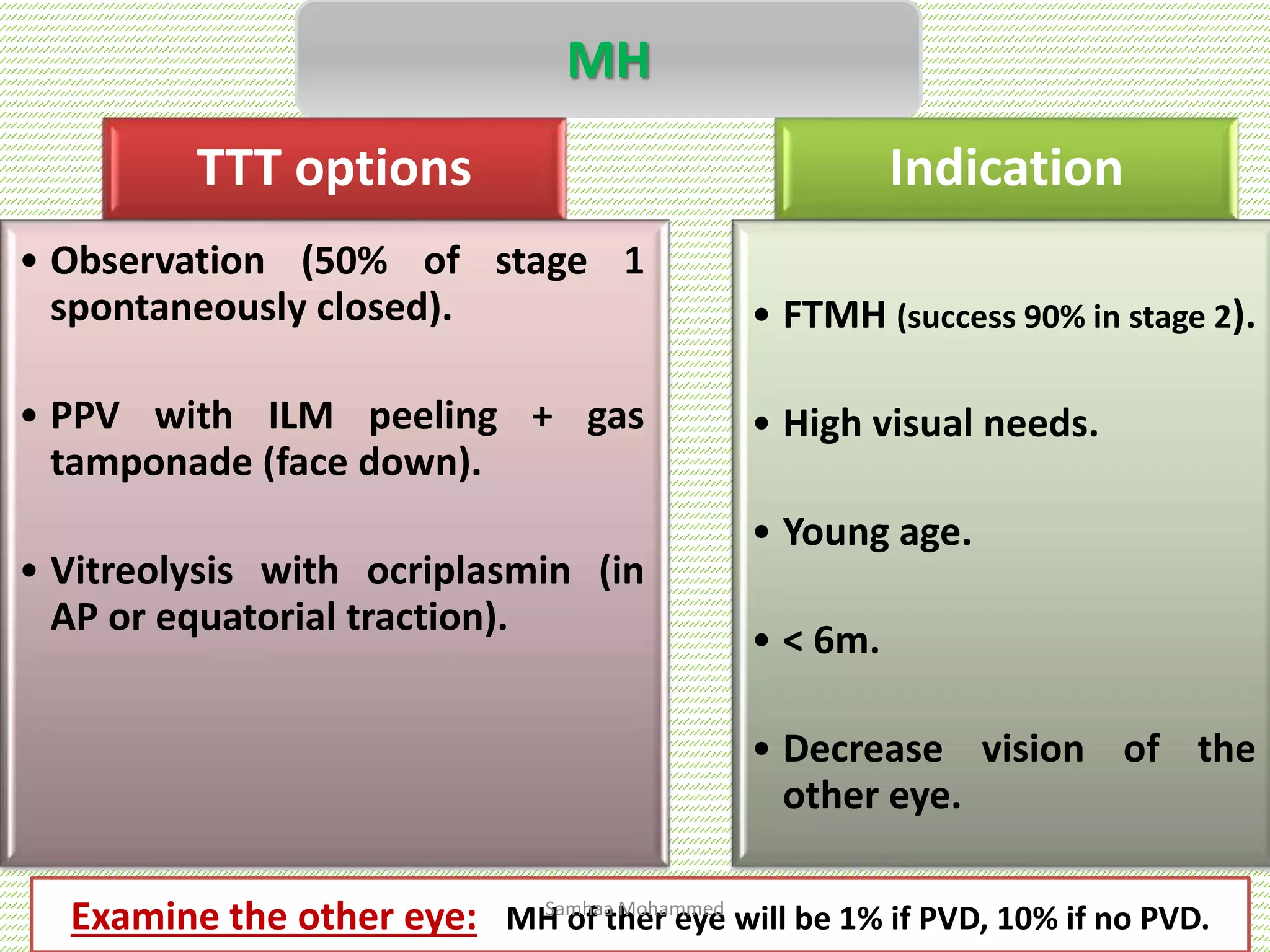 Acquired macular diseases | PPTX