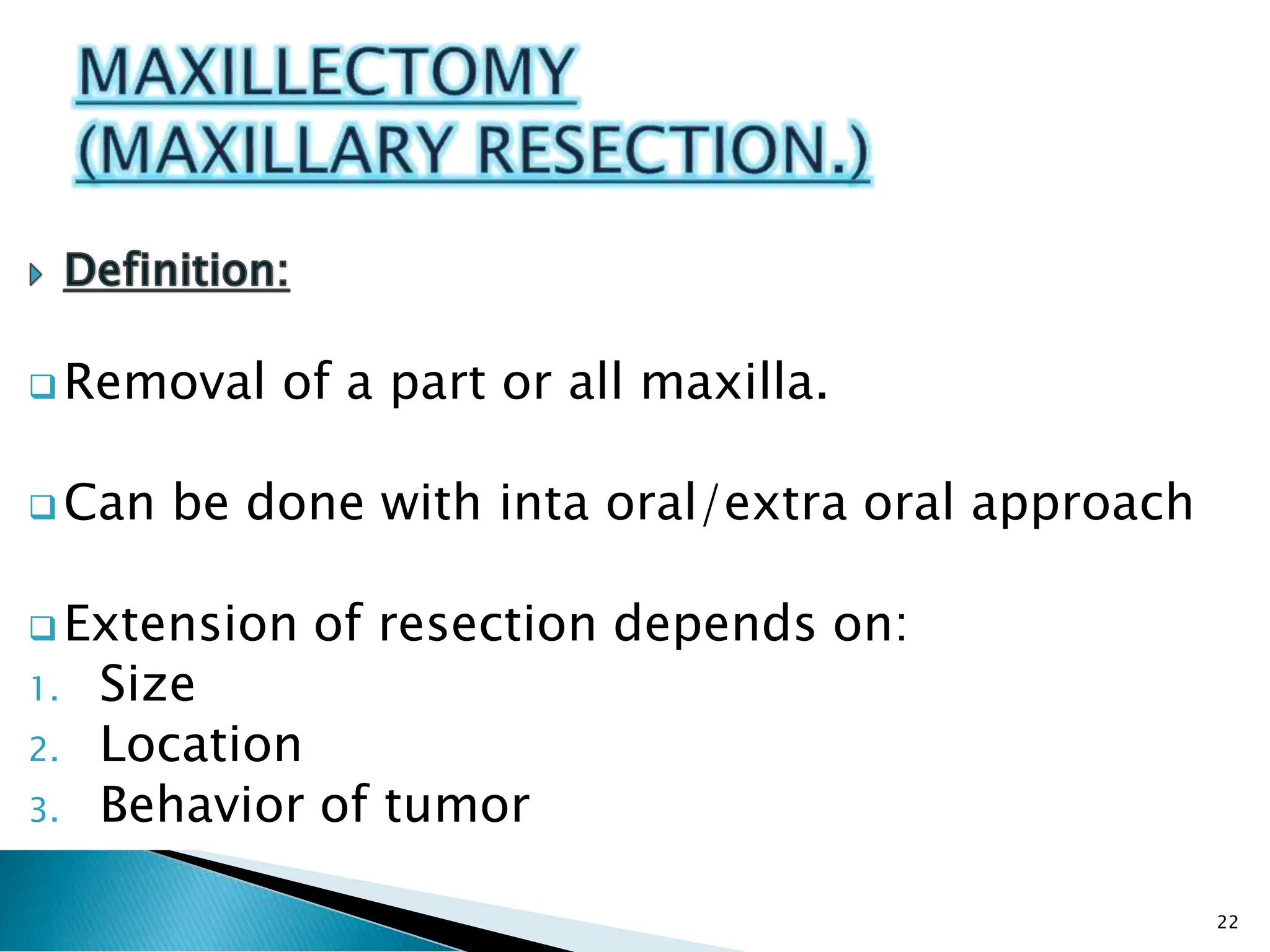 Acquired maxillary defects copy removeable | PPT