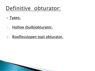 Acquired maxillary defects copy removeable | PDF