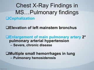 Acquired valvular heart diseases with x ray findings | PPTX