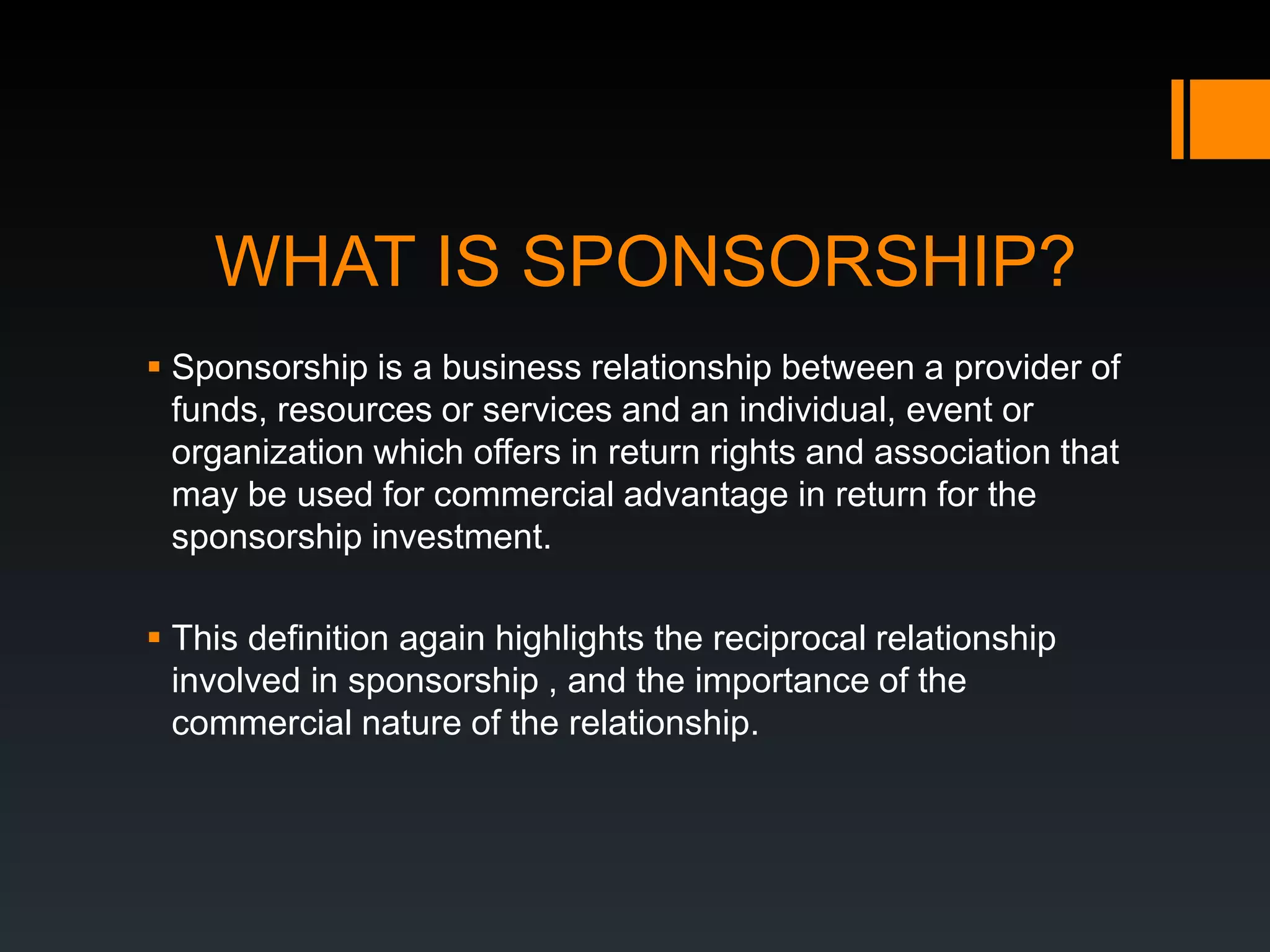 Acquiring Sponsorship & Endorsements by Tasha - Gaye Davis | PDF