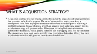 Acquisition | PPT
