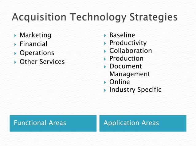 Acquisition acclimation summary | PPTX | Mergers and Acquisitions ...