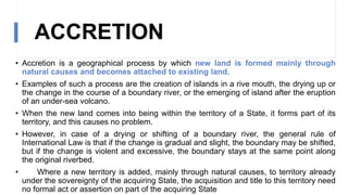 Acquisition and loss of territory | PPTX