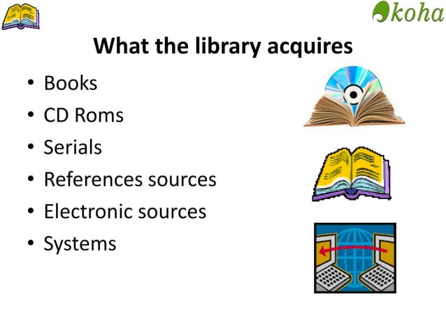 Acquisition module on koha integrated library system | PPTX