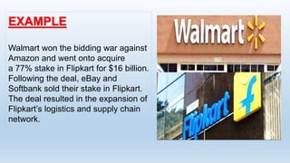 Acquisition and merger with example | PPT