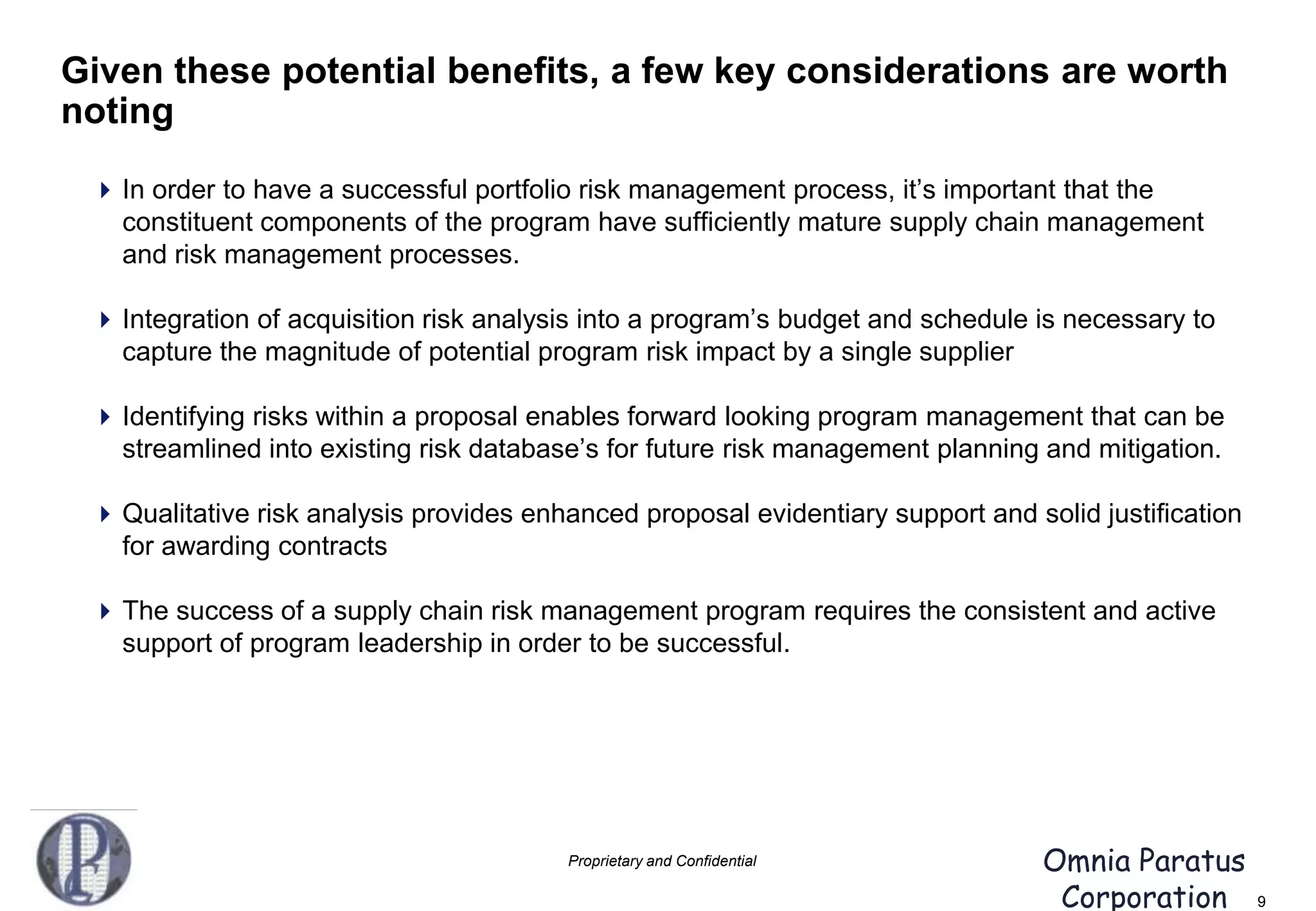 Acquisition Risk Analysis | PPTX