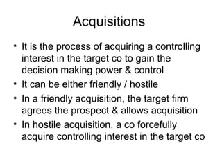 Acquisitions | PPT