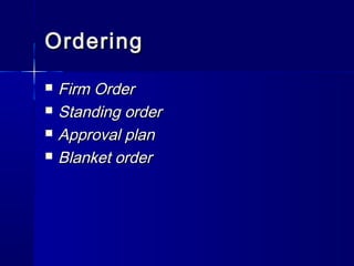 Acquisitions of library materials | PPT