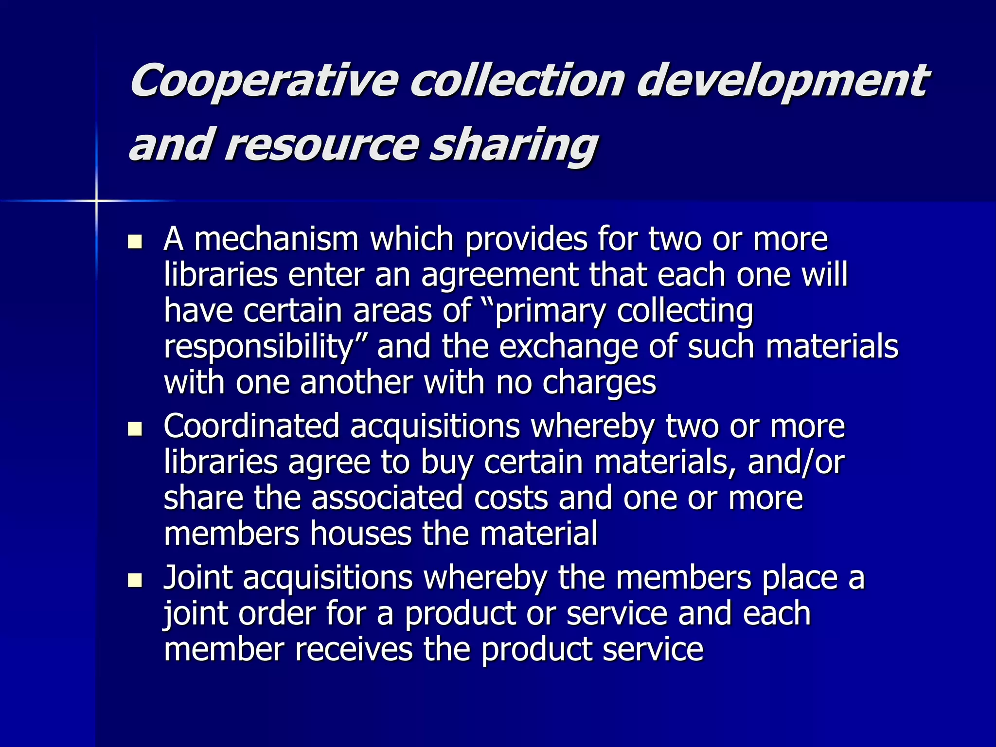 Acquisitions of library materials | PPT