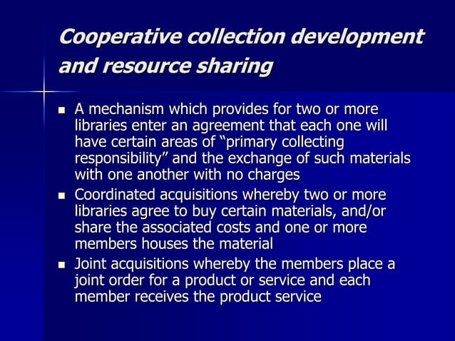 Acquisitions of library materials | PPT