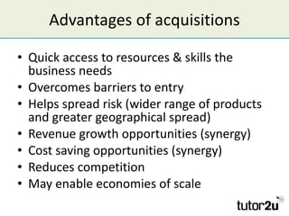 Introduction to Acquisitions | PPT