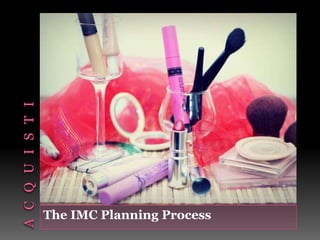 imc-planning-process-slides on online business | PPT