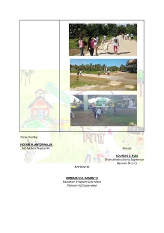 Clean Up Drive Activity Completion Report | DOCX