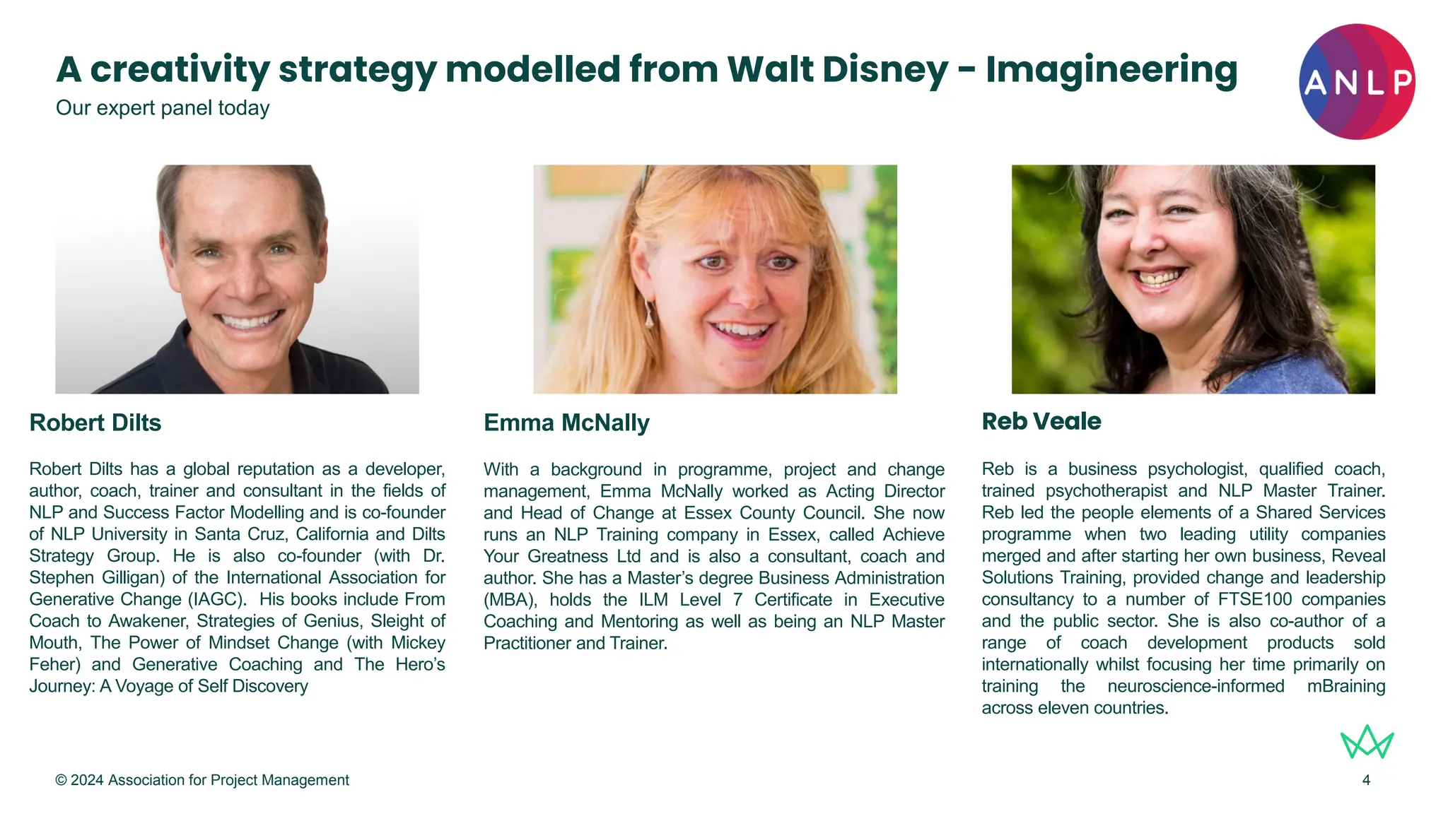 A creativity strategy modelled from Walt Disney - Imagineering, 18 ...