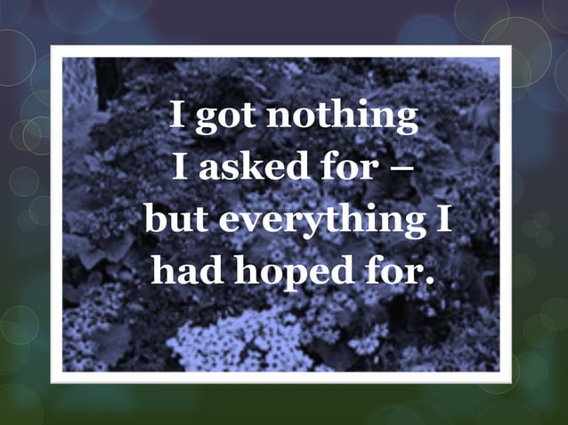 A Creed for Those Who Have Suffered- An Inspirational Poem About The ...