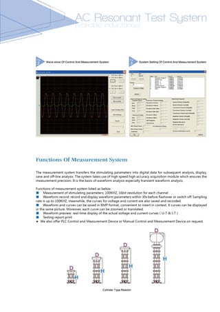 AC Resonant Test System | PDF