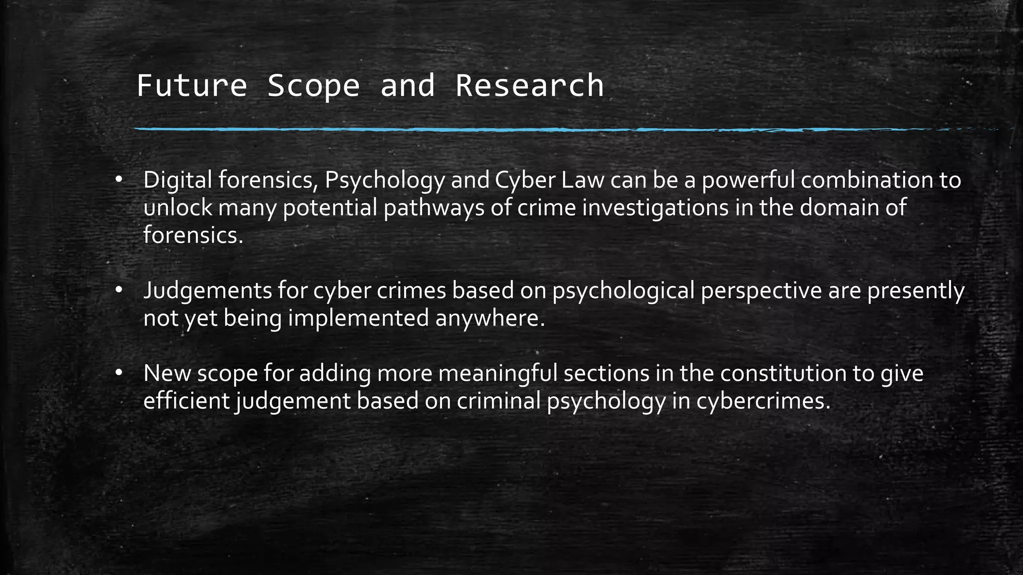A criminological psychology based digital forensic investigative ...