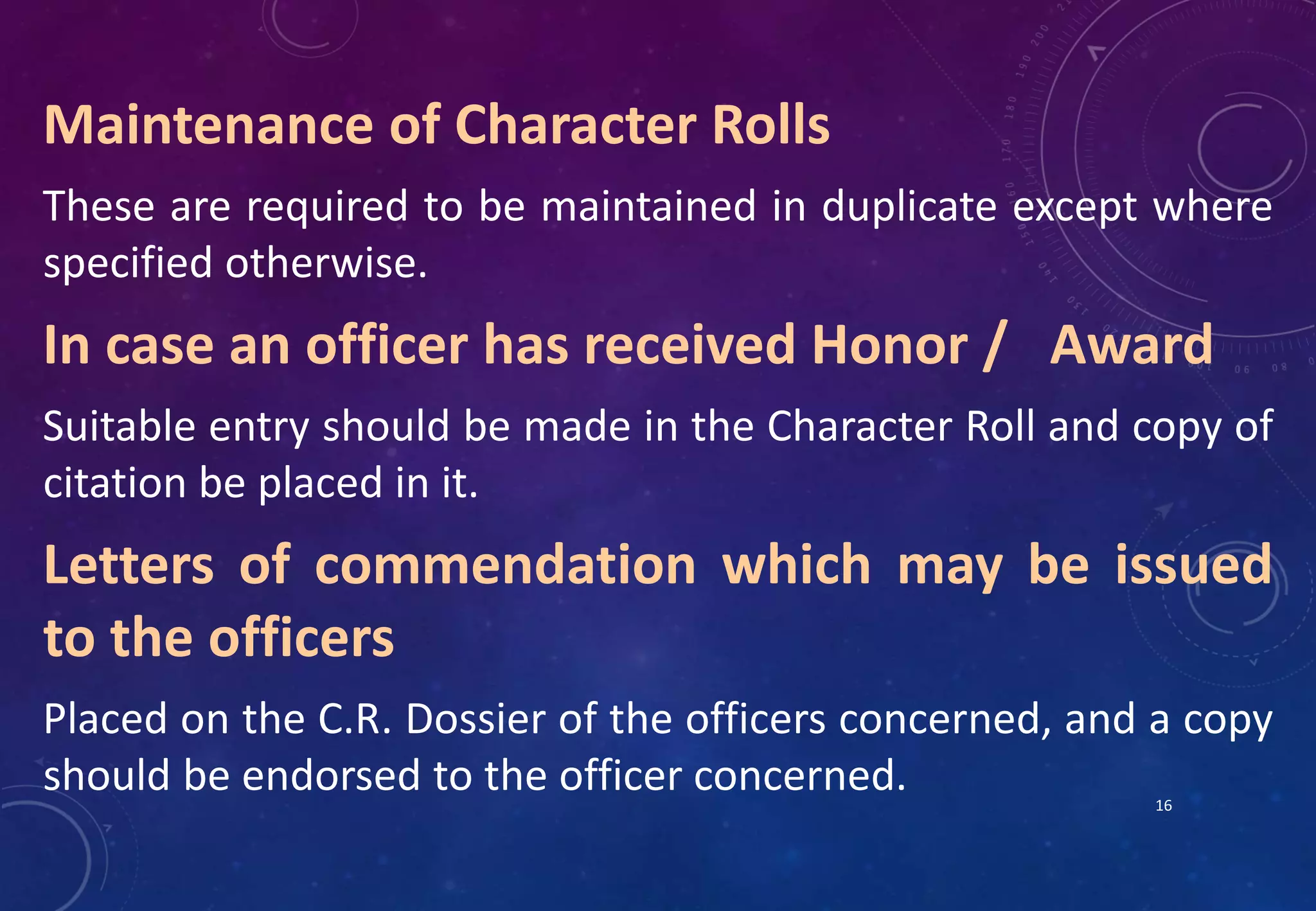 Acr instructions | PPTX