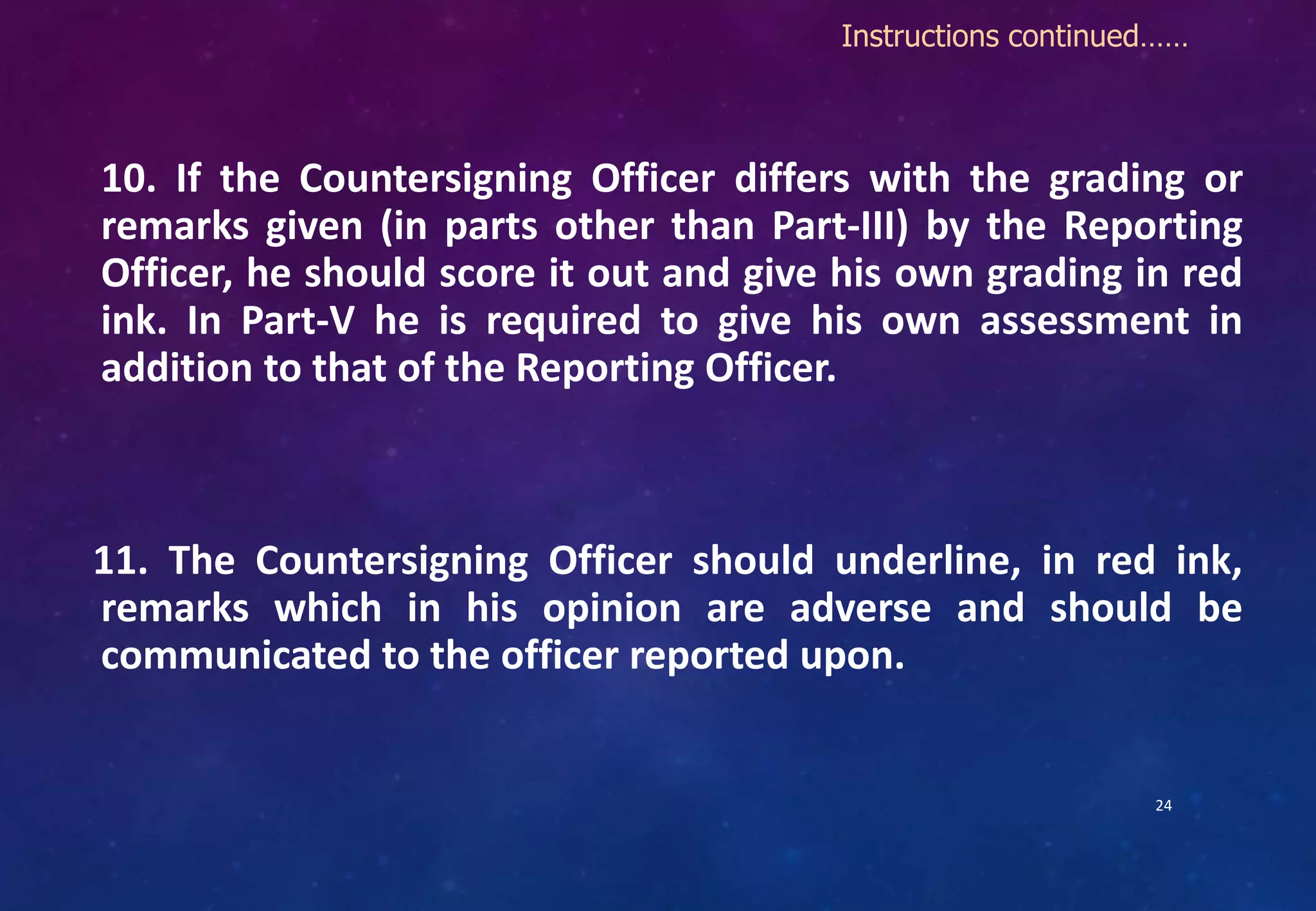 Acr instructions | PPTX