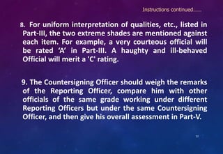 Acr instructions | PPTX