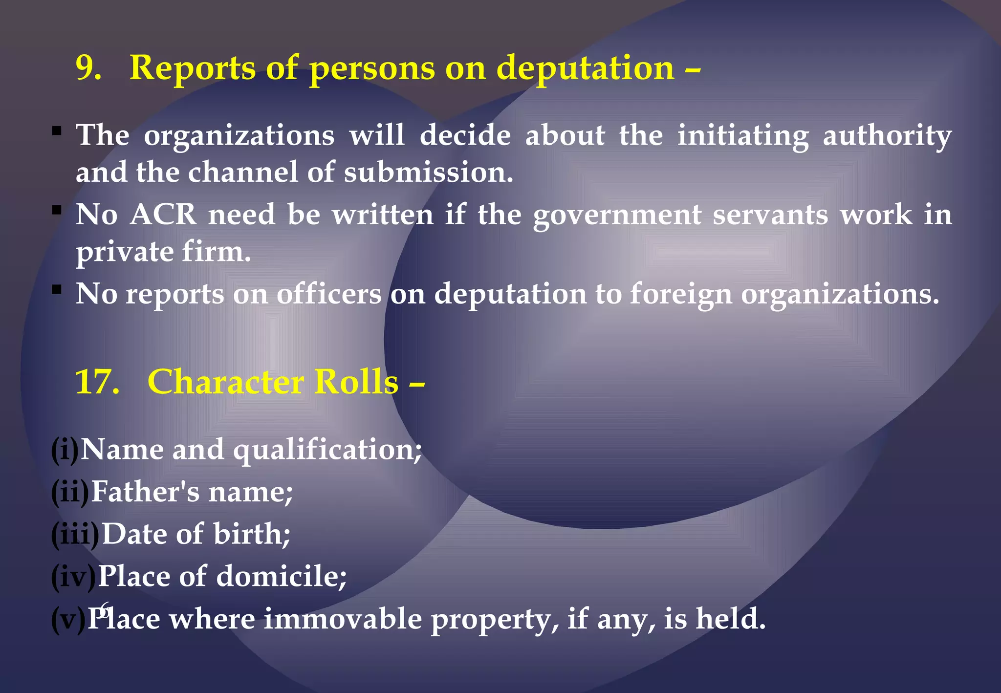 Acr instructions improved | PPT