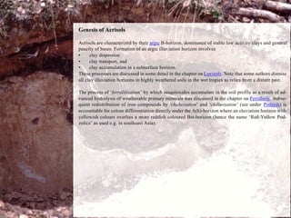 about acrosol soil in africa sub continent | PPT