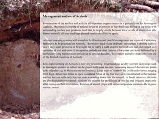 about acrosol soil in africa sub continent | PPT