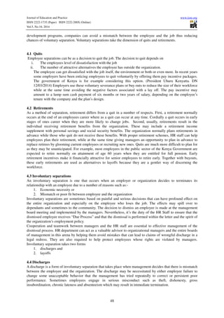 A critical analysis of the employees separation management | PDF