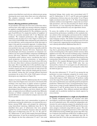 A Critical Assessment Of Mus Musculus Gene Function Prediction Using ...